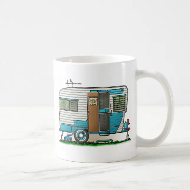 Deluxe Camper Trailer Coffee Mug | Zazzle