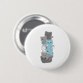 Demiboy Flag Cat Pride Lgbtq Cute Cat Button | Zazzle