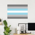 Demiboy Pride Flag Poster | Zazzle