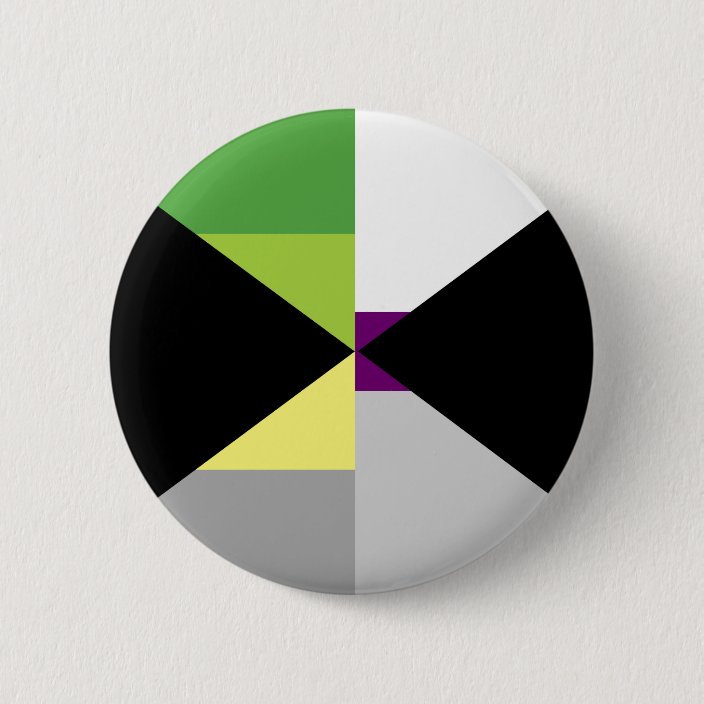 Demiromantic Demisexual Pin | Zazzle.com