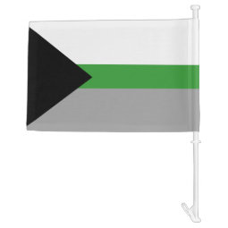 Demiromantic Pride Car Flag | Zazzle