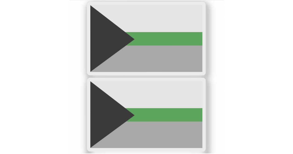 Demiromantic Pride Sticker | Zazzle