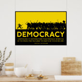 Democracy Poster | Zazzle