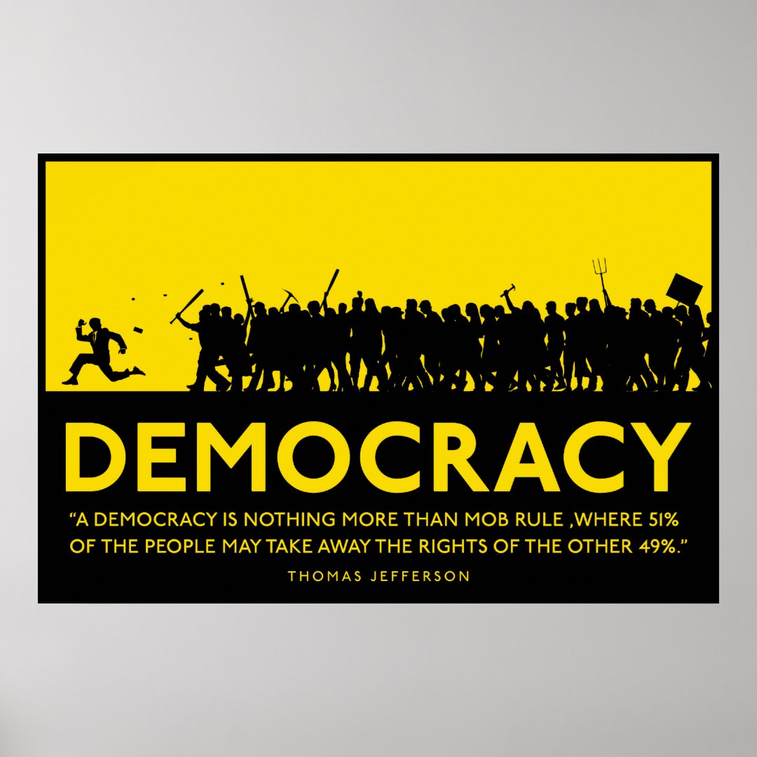 Democracy Poster | Zazzle