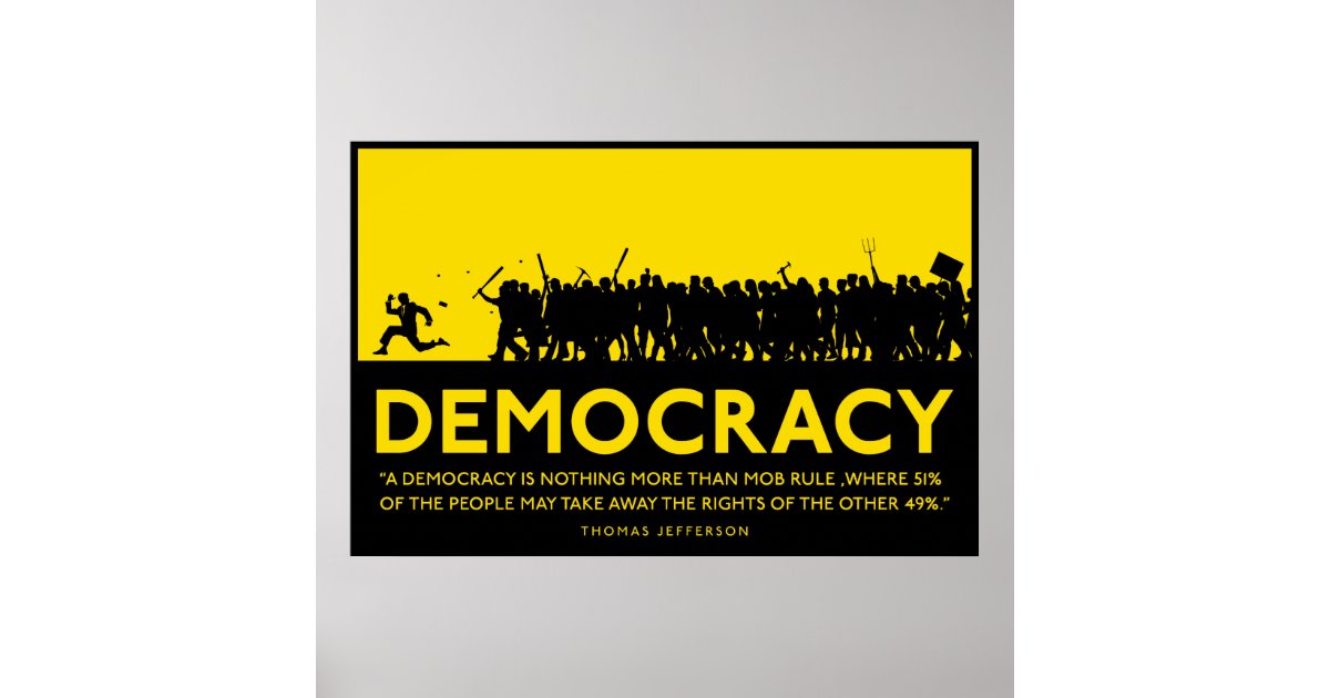 Democracy Poster | Zazzle