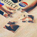 Democracy/ Protect It Jigsaw Puzzle | Zazzle