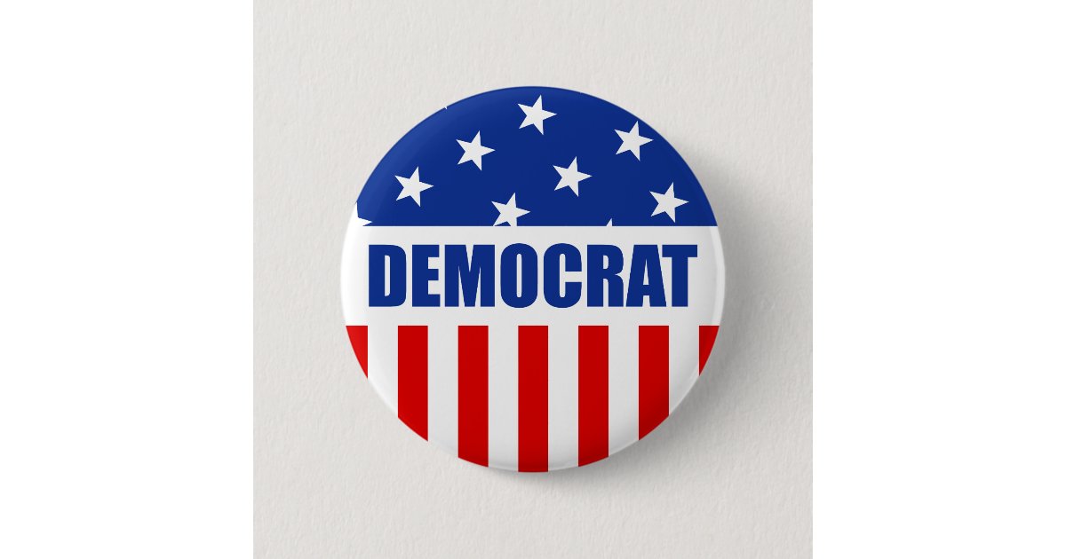 Democrat Button | Zazzle