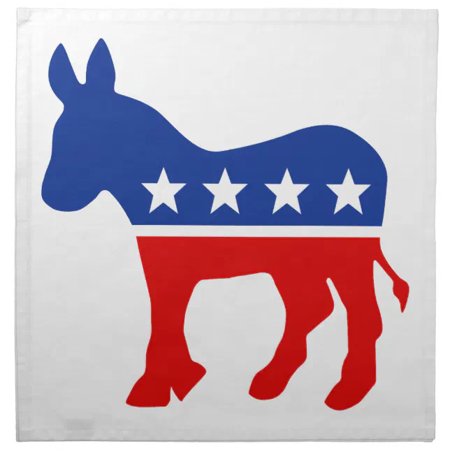 Democrat Donkey American MoJo Napkins | Zazzle