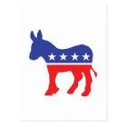 Democratic Donkey Postcard | Zazzle.com