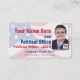 Democrat Political Election Campaign Business Card | Zazzle