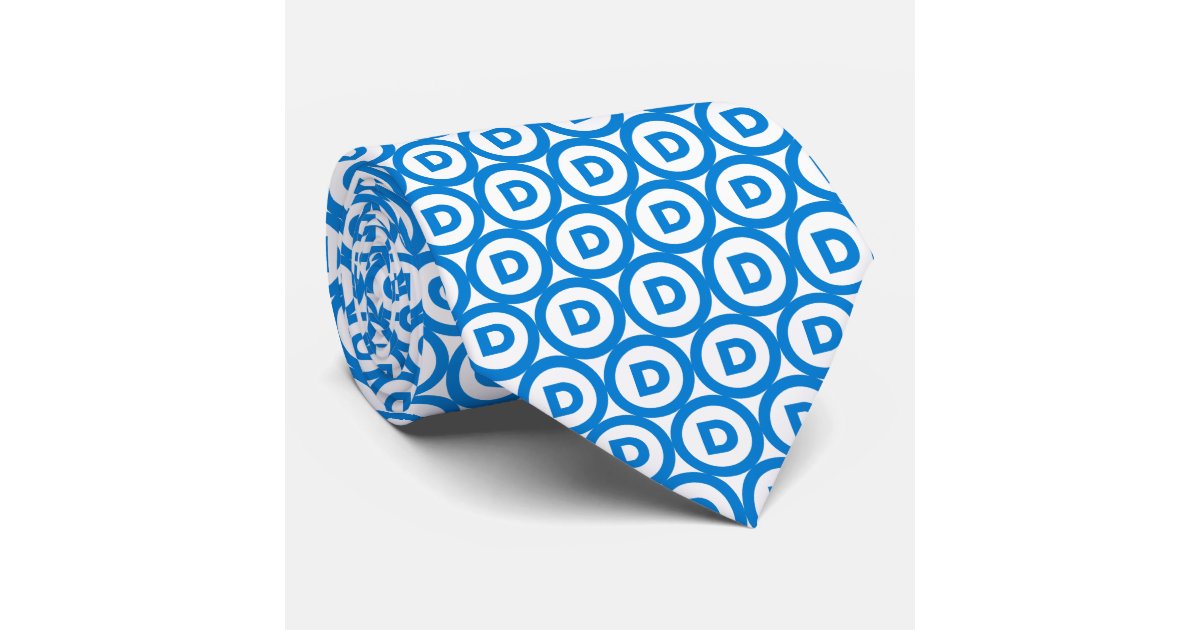 Democratic Party Logo Tie | Zazzle