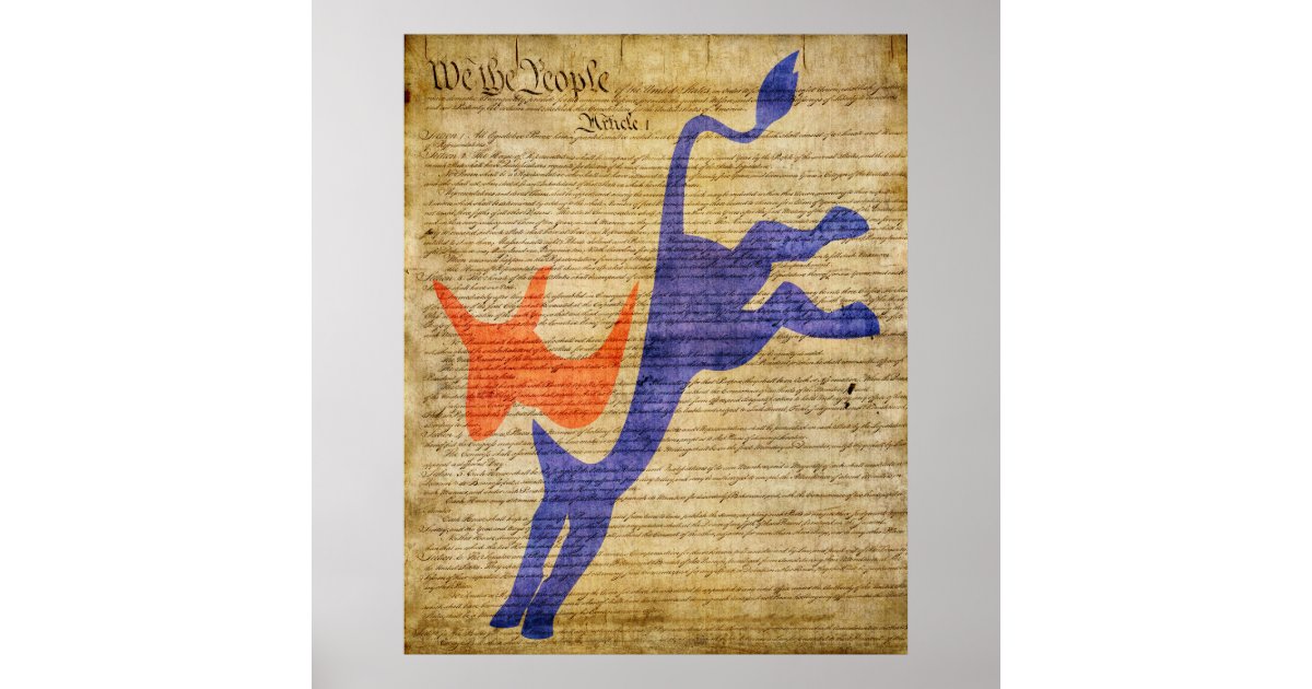 Democratic Party Poster | Zazzle
