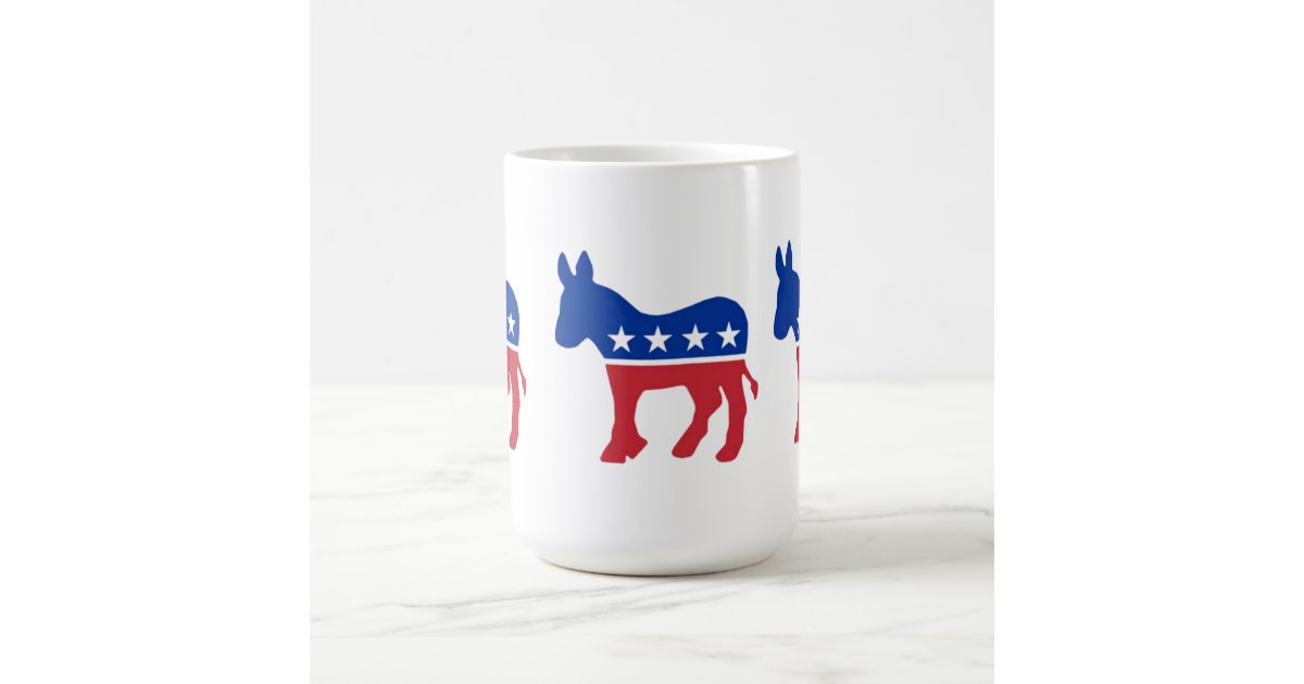 Democratic Party Symbol Mug | Zazzle