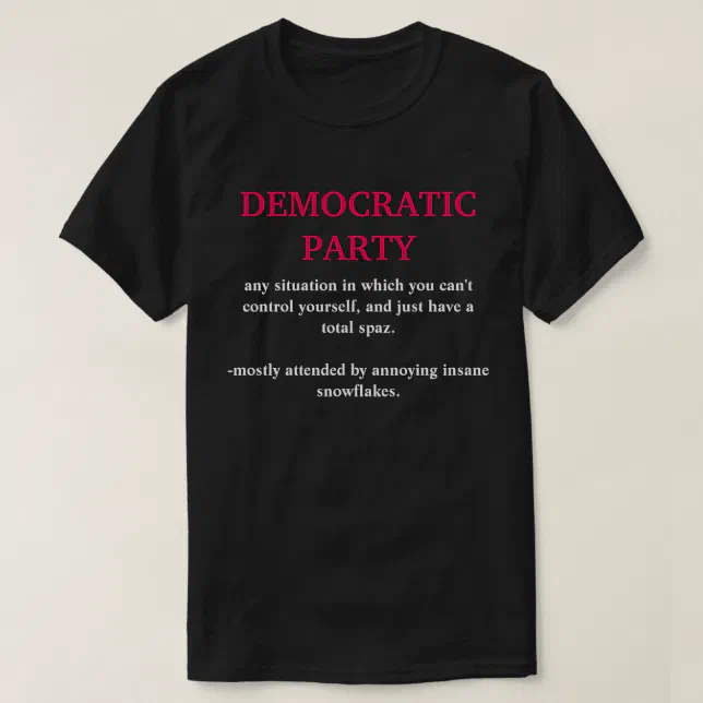 Democratic Party Tshirt | Zazzle