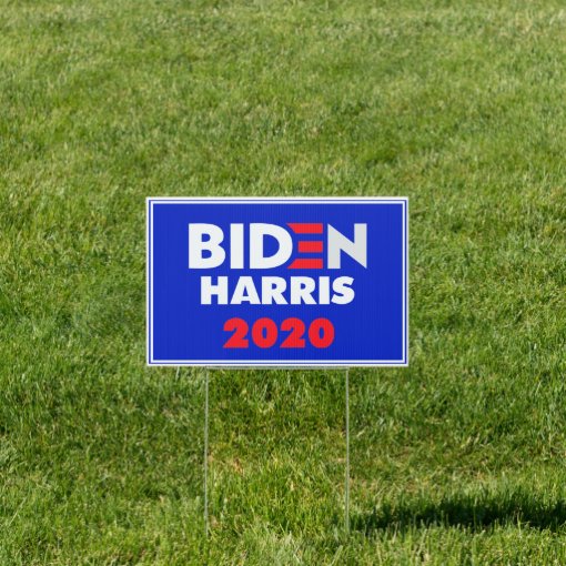 Democratic presidential candidates 2020 election sign | Zazzle