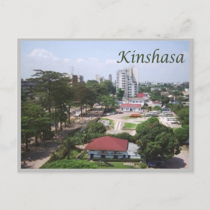 Democratic Republic of the Congo - Kinshasa - Postcard | Zazzle.com