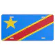 Democratic Republic of the Congo License Plate | Zazzle