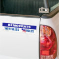 Democrats Are Worthless Bumper Sticker | Zazzle