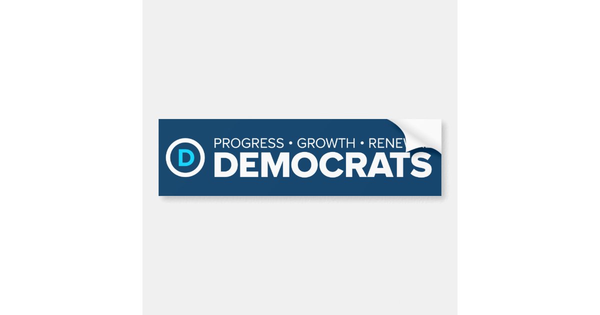 Democrats Bumper Sticker | Zazzle