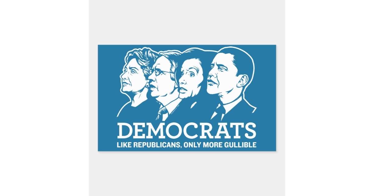 Democrats Sticker | Zazzle