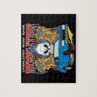 Demolition Derby Jigsaw Puzzle | Zazzle