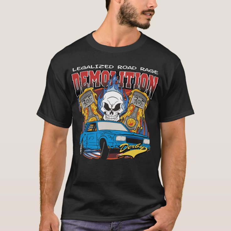 Demolition Derby T-Shirt | Zazzle
