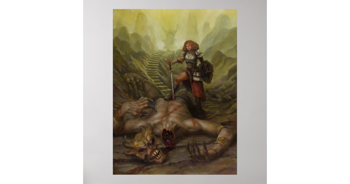 Demon Hunter Poster | Zazzle