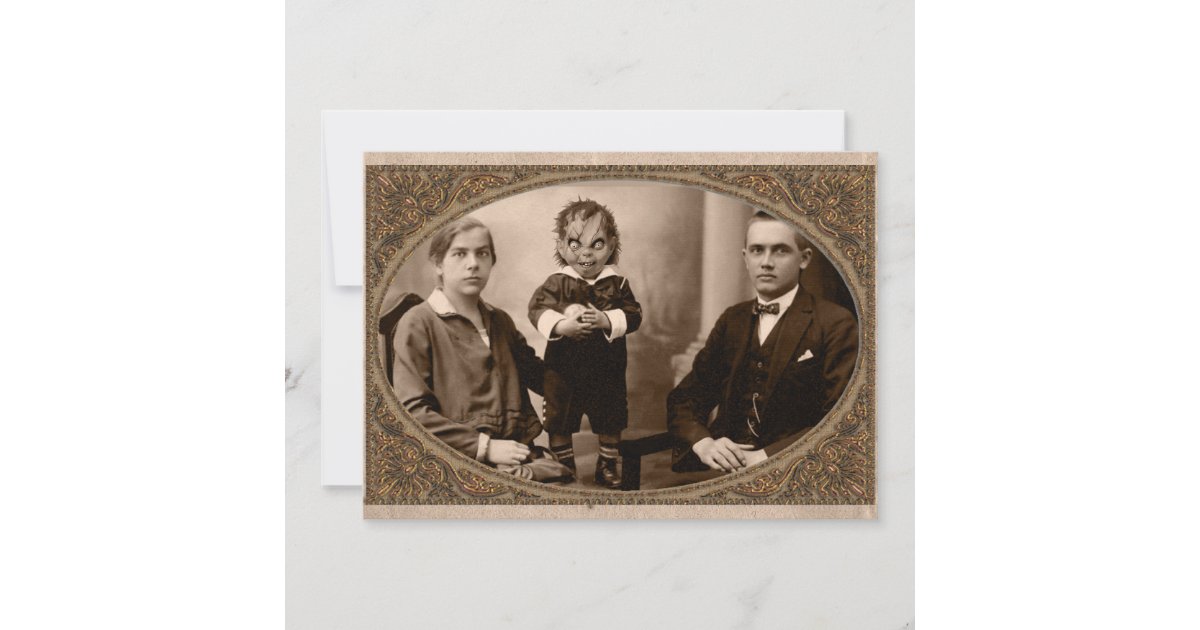 Demon Spawn Family Halloween Party Invitation | Zazzle