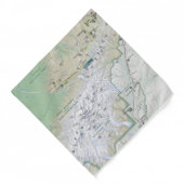 Denali (Alaska) map bandana | Zazzle