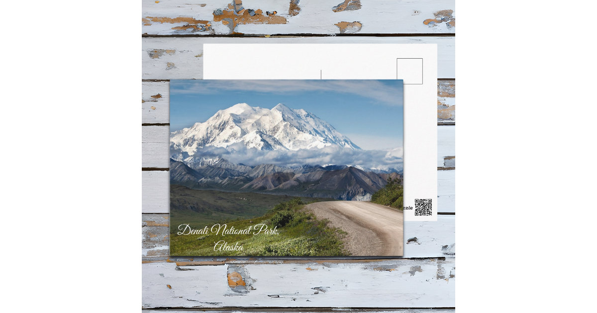 Denali National Park Alaska Postcard | Zazzle