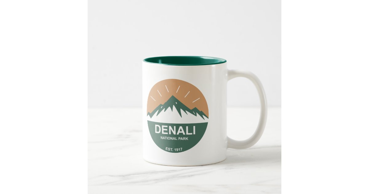 Denali National Park Two-Tone Coffee Mug | Zazzle