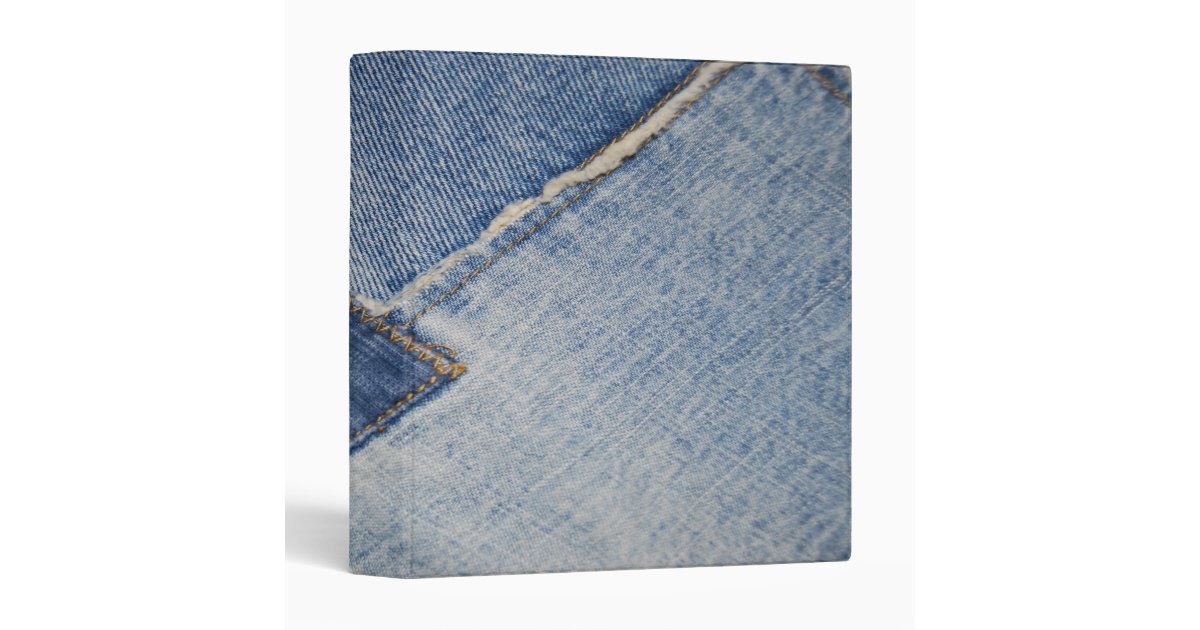Denim Binder | Zazzle