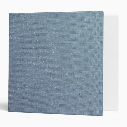 Denim Blue Stone Look Gradient 3-ring Binder | Zazzle