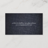 Denim Business Card | Zazzle