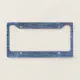 Denim-Look Design License Plate Frame | Zazzle