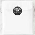 Denison - Yellow Jackets - High - Denison Texas Classic Round Sticker ...
