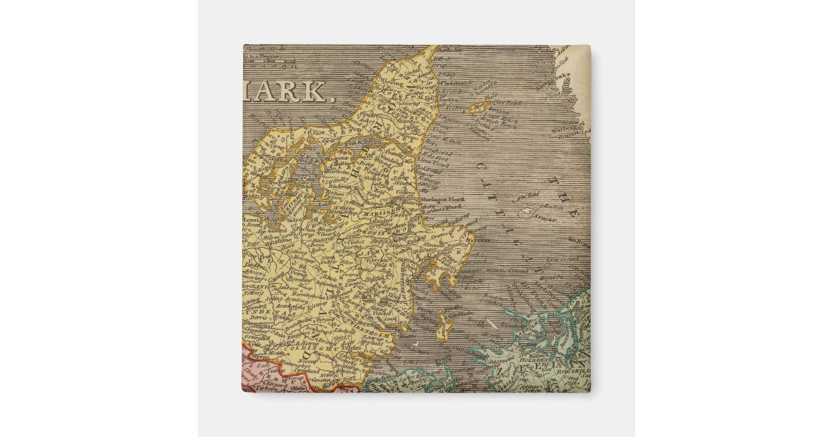 Denmark 4 magnet | Zazzle