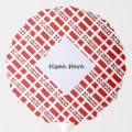 Denmark and Danish Flag Tiled Personalized Balloon | Zazzle