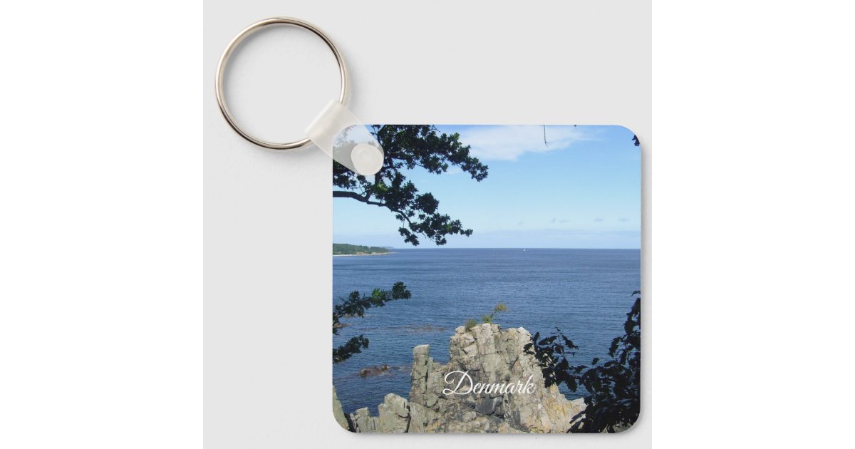 Denmark: Coast of Denmark Keychain | Zazzle