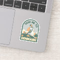 Denmark Copenhagen sticker travel stickers | Zazzle