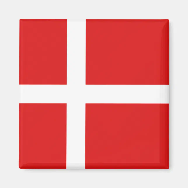 Denmark Flag Magnet | Zazzle