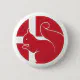 Denmark Squirrel Danish National Animal Flag Button | Zazzle