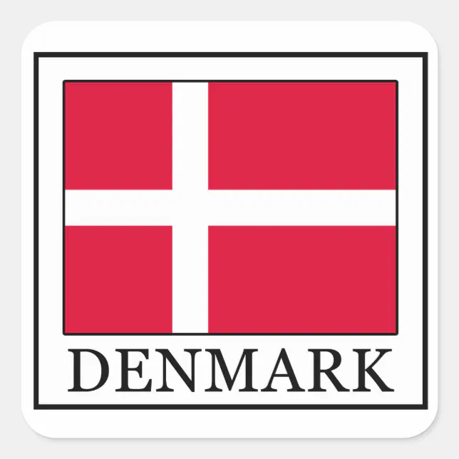 Denmark sticker | Zazzle