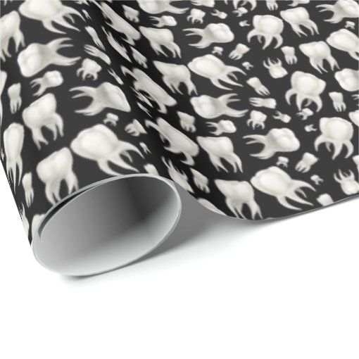 Dental Dream Tooth Wrapping Paper | Zazzle