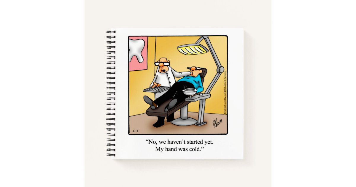 Dental Humor Spiral Notebook | Zazzle