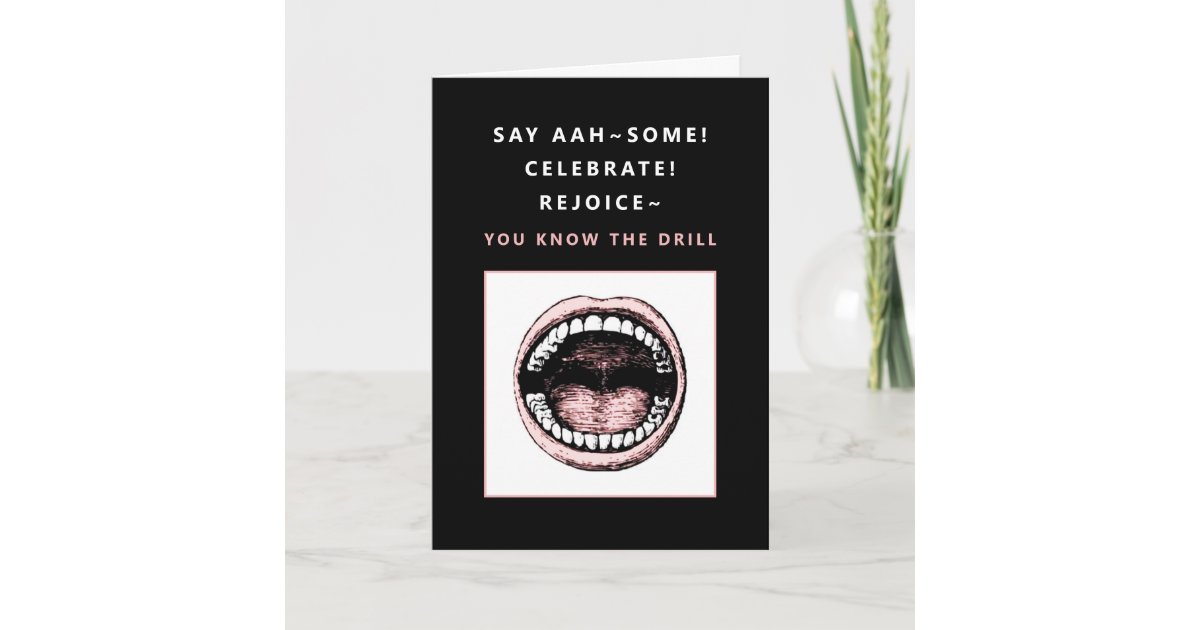 Dental School Graduation Card | Zazzle
