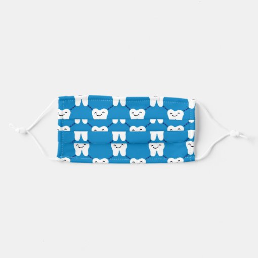 Dental/Tooth Adult Cloth Face Mask | Zazzle