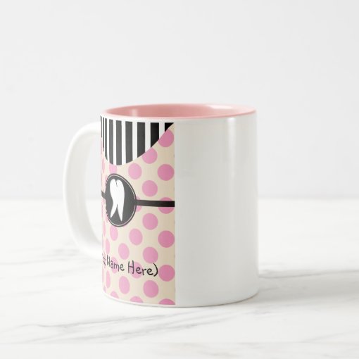 Dental Tooth Design Gifts Two-Tone Coffee Mug | Zazzle