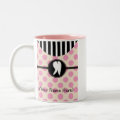 Dental Tooth Design Gifts Two-Tone Coffee Mug | Zazzle