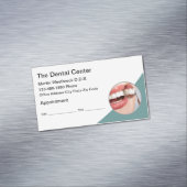 Dentist Appointment Reminder Business Card Magnets | Zazzle